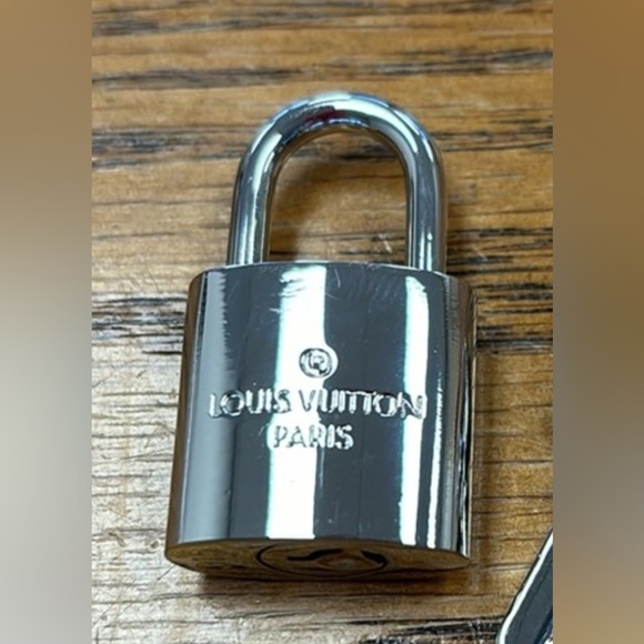 Louis Vuitton | Accessories | Louis Vuitton Silver Lock And Key 35 ...